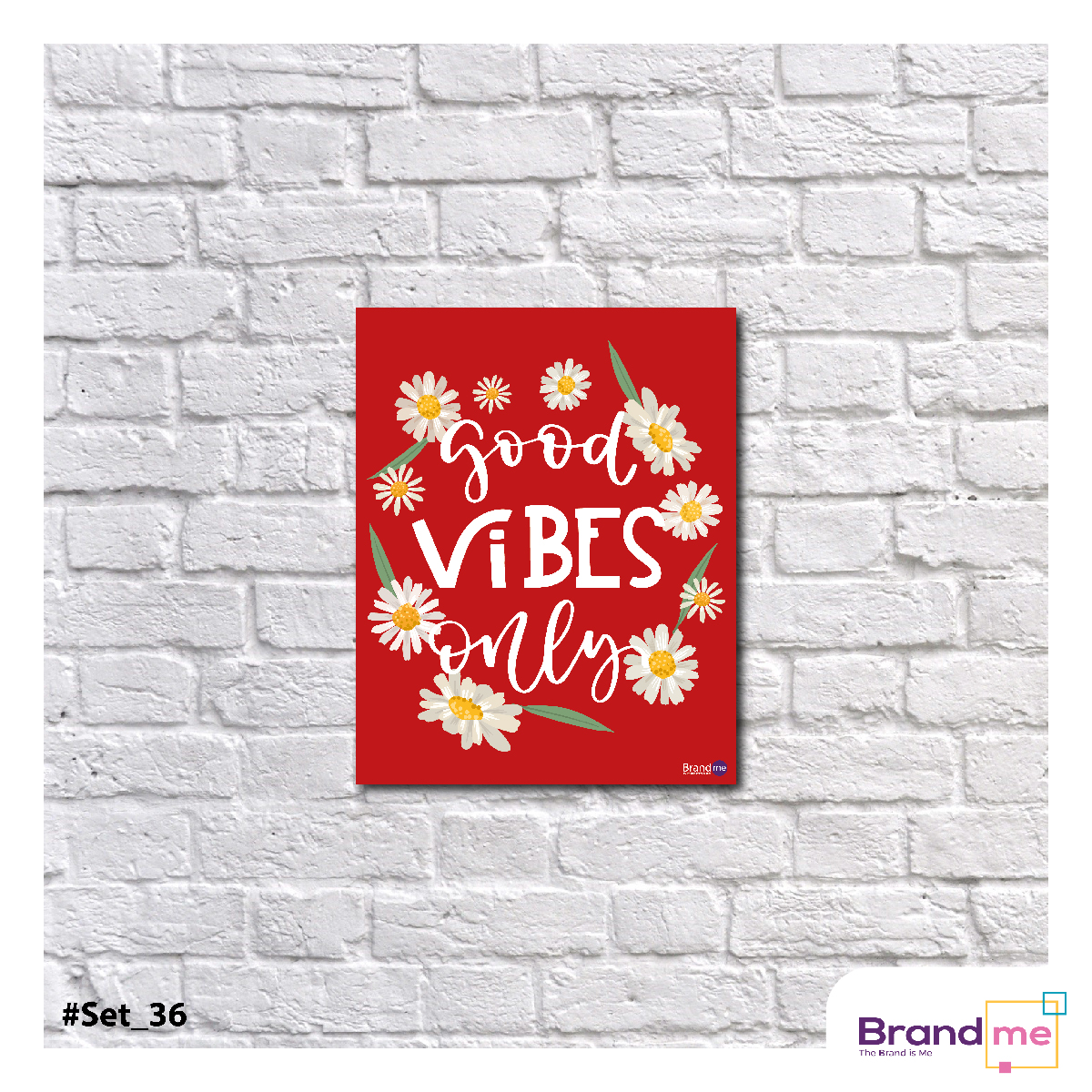 Motivation 9 single tableau / تابلوه - Brand Me